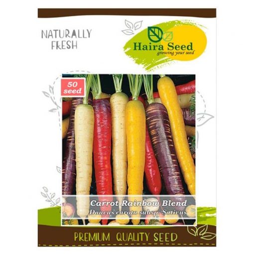 Jual Benih Wortel Rainbow Blend Mix 50 Biji – Haira Seed | Bibit Online